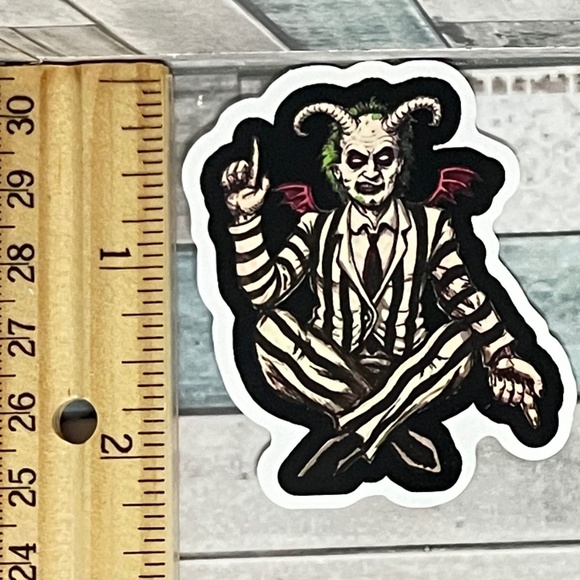 Design | 110 Beetlejuice Waterproof Vinyl Sticker Decal | Poshmark
